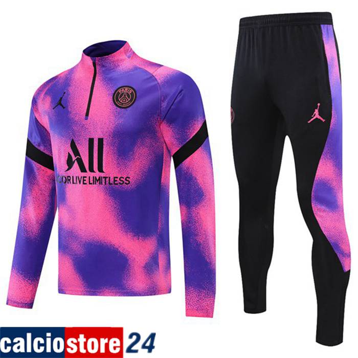 Crea Insieme Tuta Calcio PSG Blu 2022/2023 Ufficiale