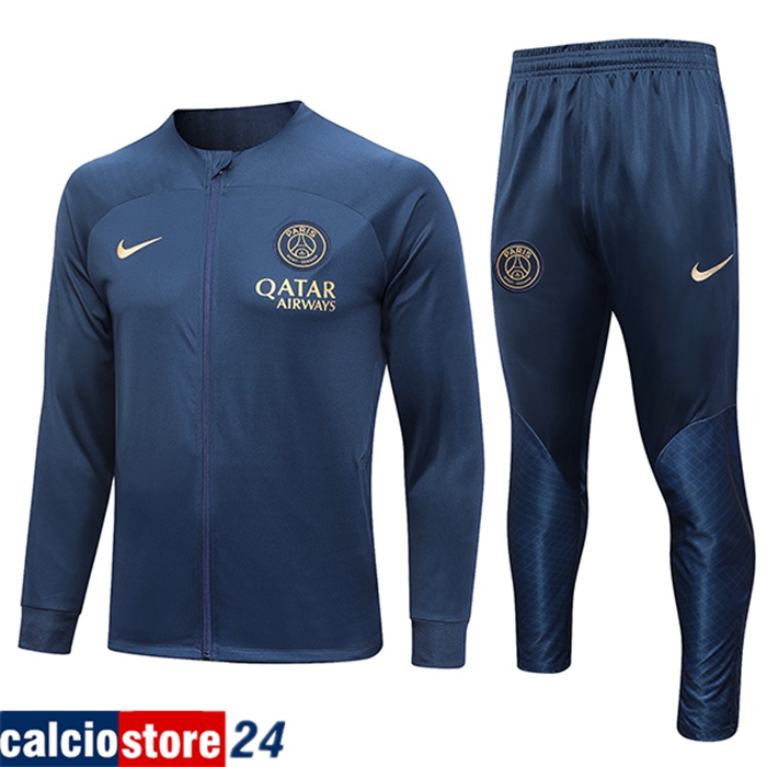 Siti Per Comprare Insieme Tuta Calcio - Giacca PSG blu navy 2023/2024 ...